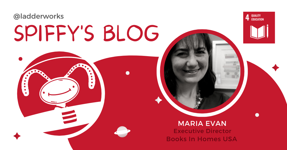 Maria Evan: Home Libraries for Every Child | Ladderworks